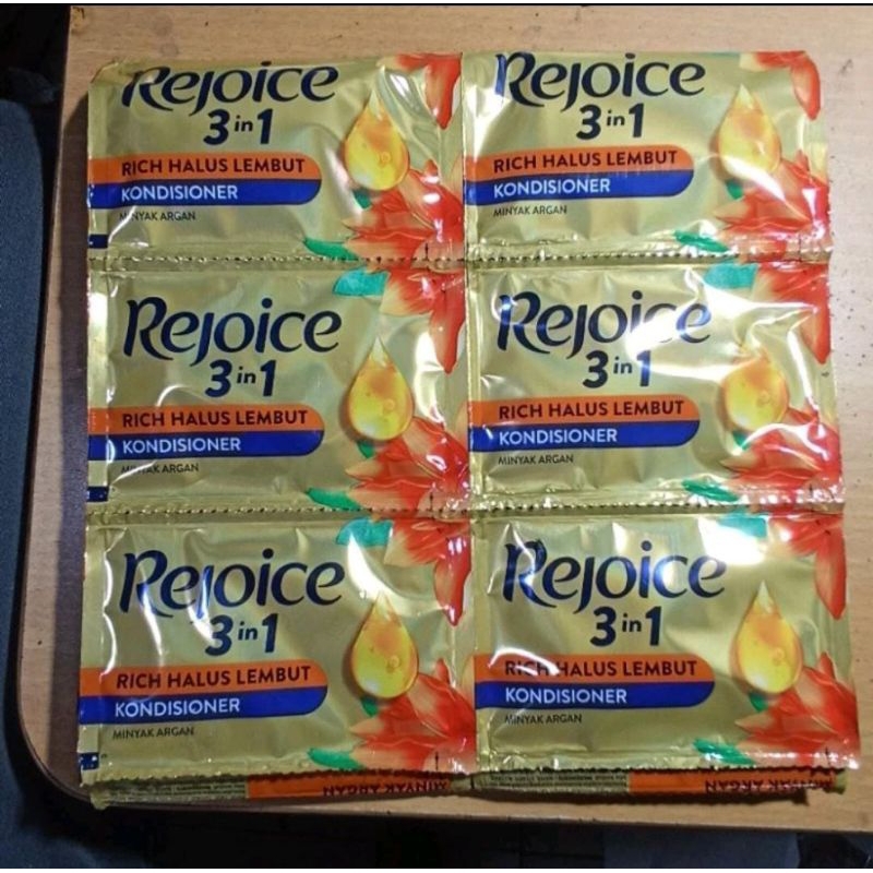 Jual Kondisioner Rejoice Sachet / Conditioner Rejoice - 12 sachet ...