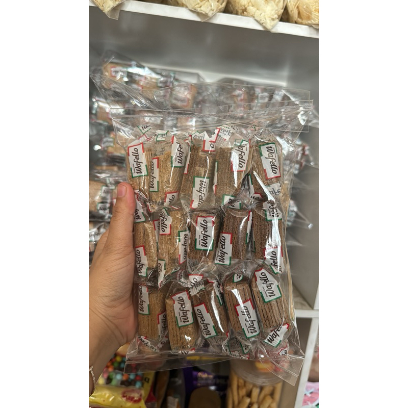 Jual Wafelo wafer Bites kemasan isi 15pcs | Shopee Indonesia
