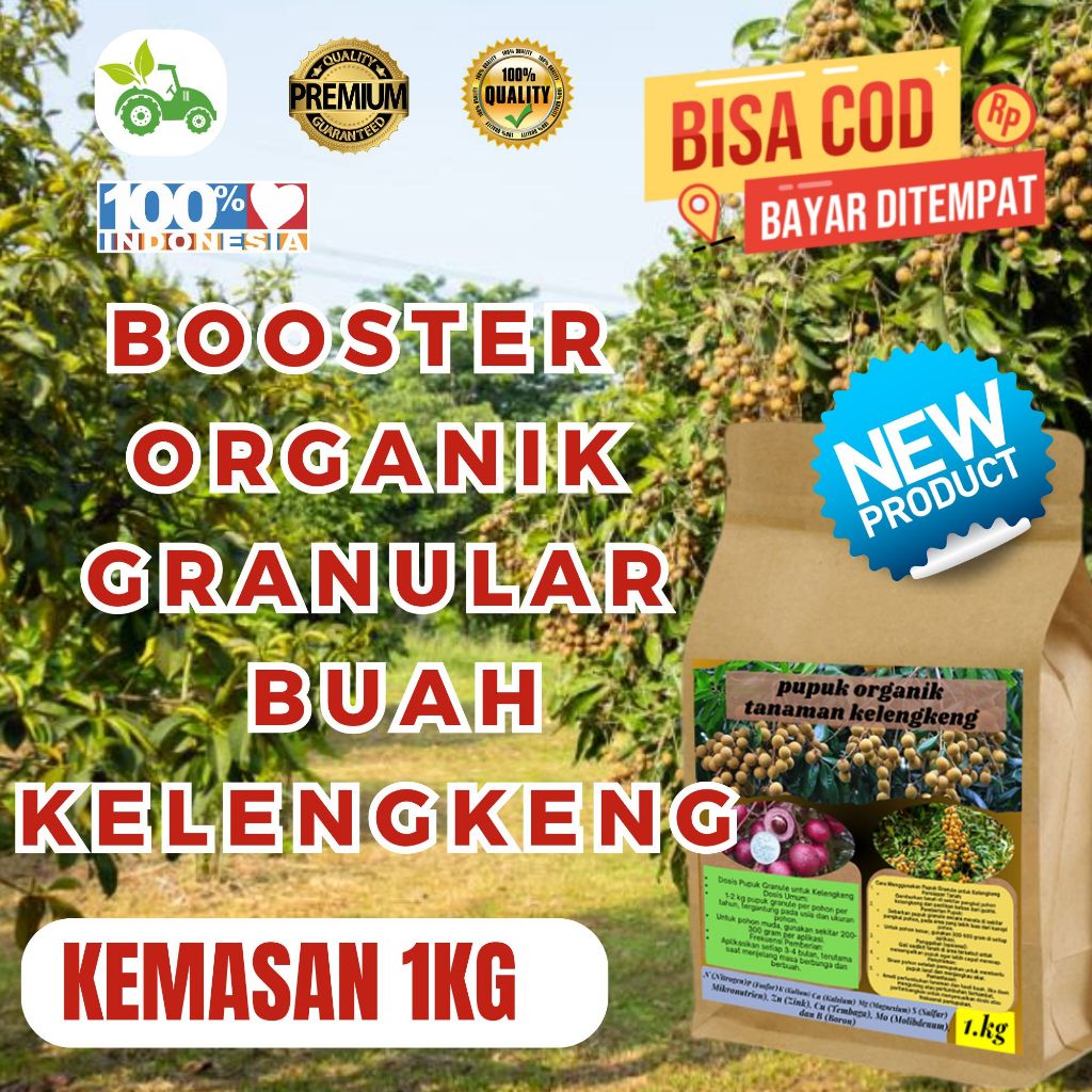 Jual booster organik tanaman kelengkeng isi 1 KG | Shopee Indonesia