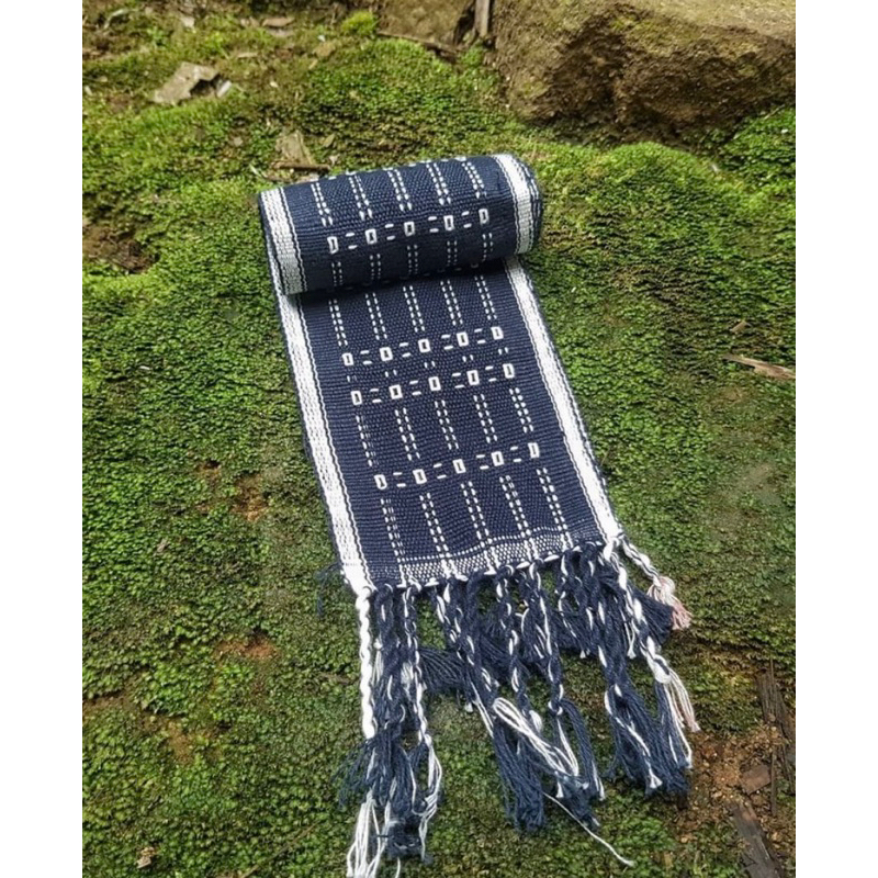 Jual syal ikat kepala tenun baduy motif suat songket asli tenunan suku ...