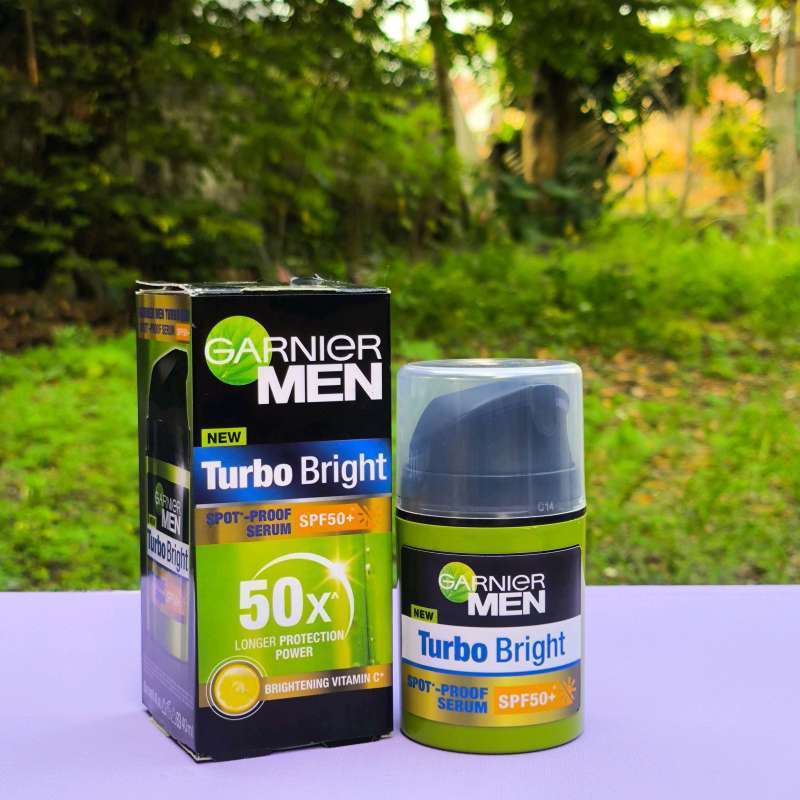 Jual Garnier Men Turbo Bright Spot Proof Serum SPF 50+ Skin Care - 40 ml (Serum Wajah Pria ...