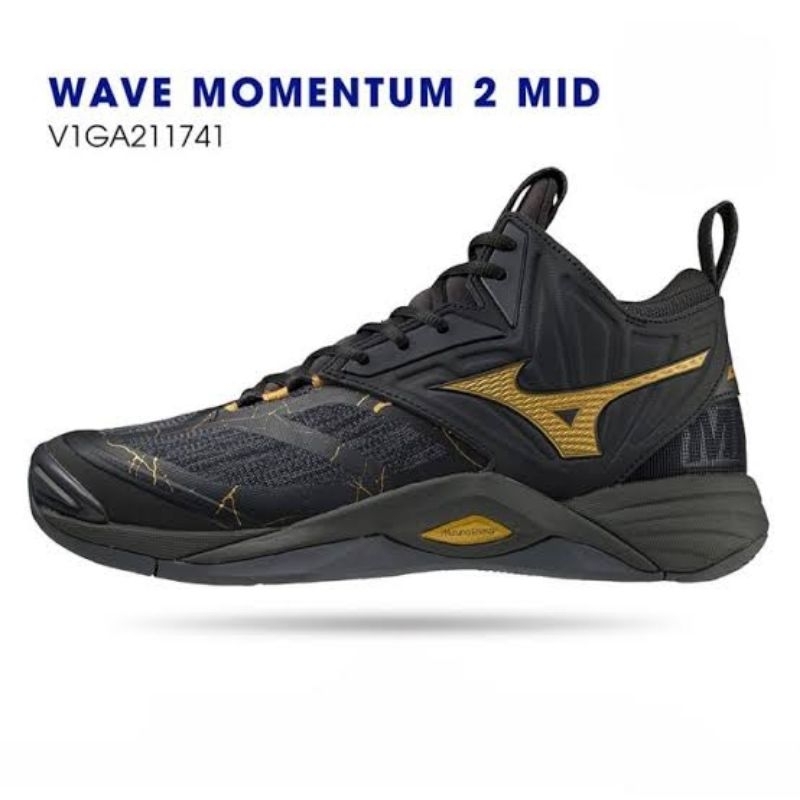 Jual sepatu Mizuno original sepatu volly voly pria original Mizuno wave momentum 2 sepatu voli original olahraga Shopee Indonesia