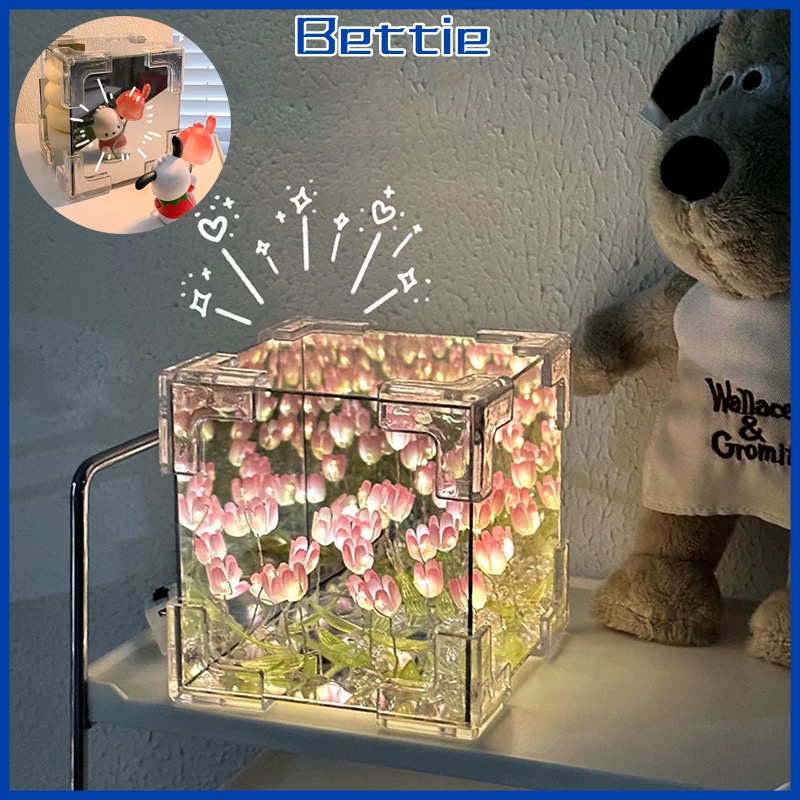 Jual Bettie Lampu Malam Tulip Kubus Rubik / Lampu malam DIY buatan ...