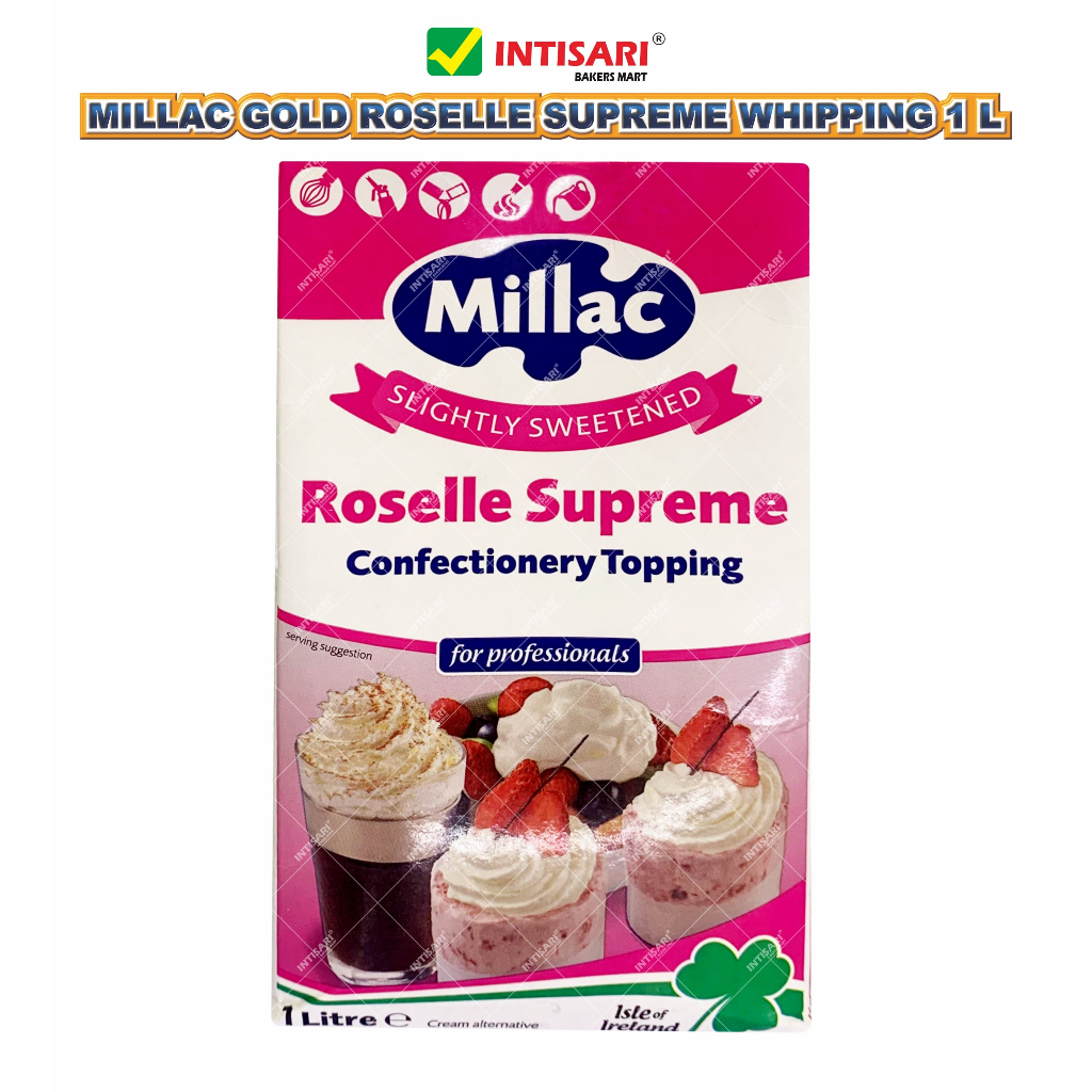 Jual MILLAC ROSELLE SUPREME WHIPPING CREAM 1 L | Shopee Indonesia