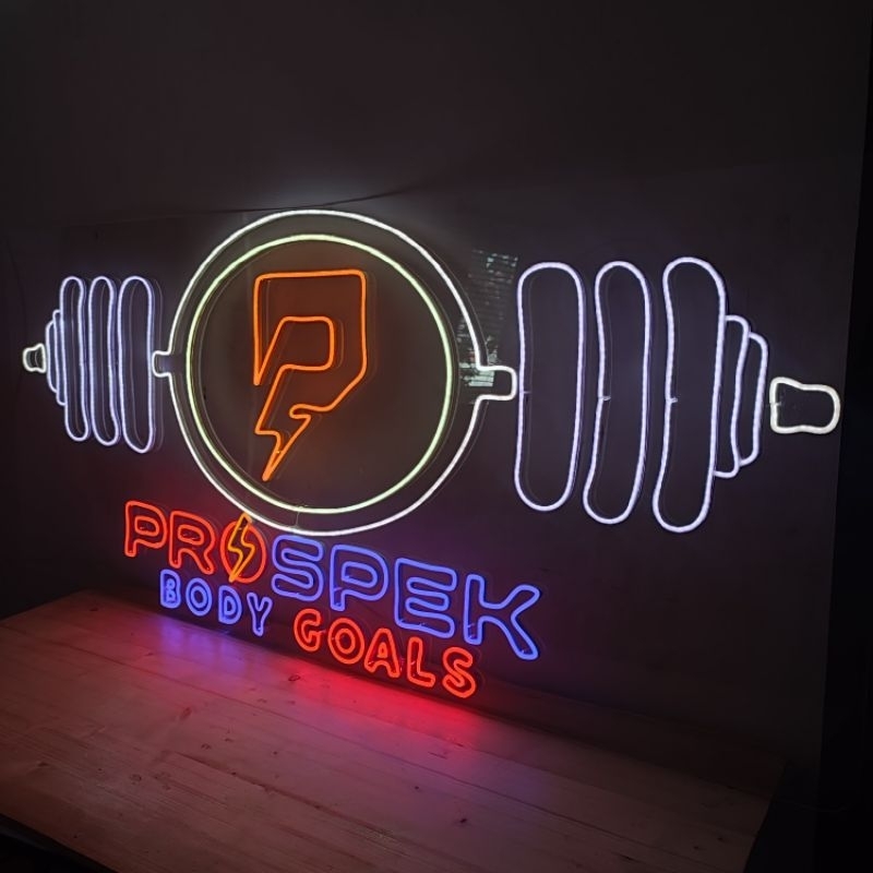 Jual Custom Lampu LED Neon Flex Sign Dekorasi Ruangan Custom Huruf ...