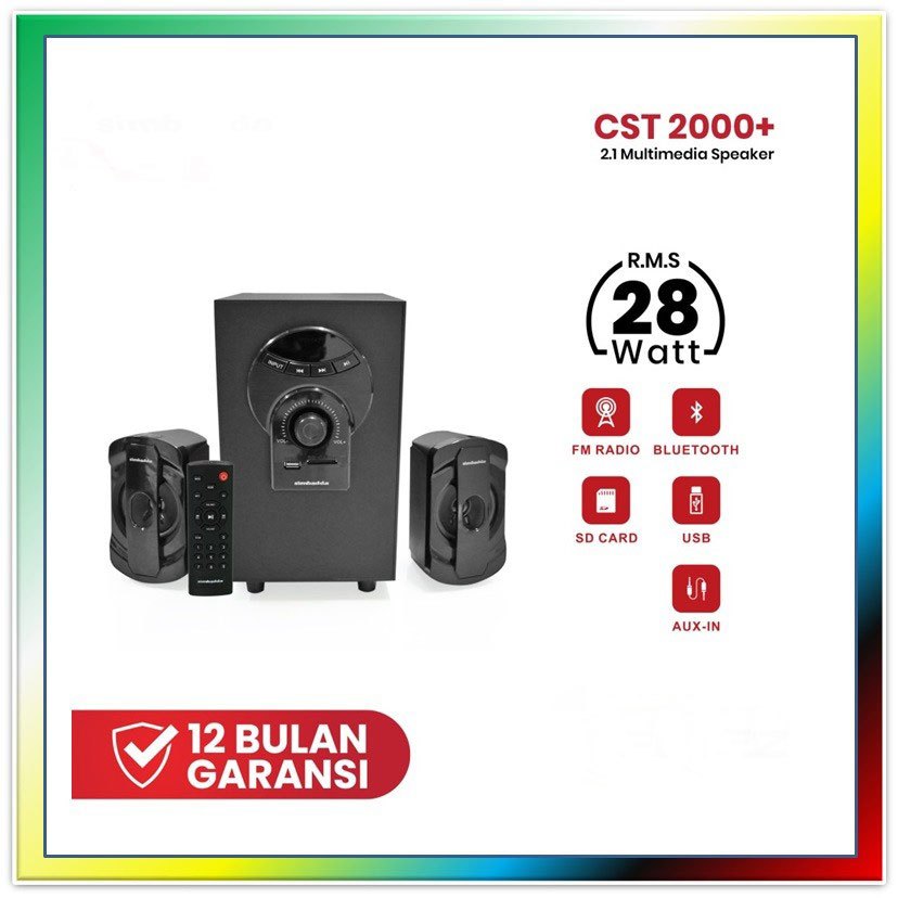 Jual SPEAKER SIMBADDA CST-2000N BLUETOOTH USB GARANSI RESMI | Shopee ...