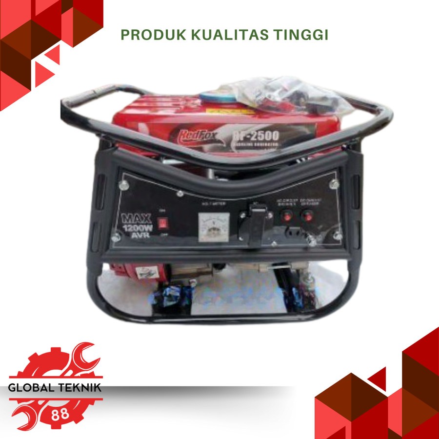 Jual Mesin Genertor/Genset/Jenset Redfox 4 Tak 1000 Watt RF 2500 | Shopee Indonesia
