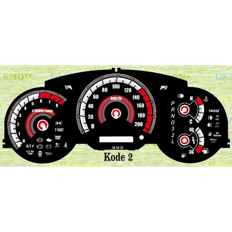 Jual Panel Speedometer TOYOTA INNOVA OLD LAMA Metic. | Shopee Indonesia