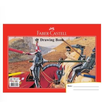 Jual FABER CASTELL DRAWING BOOK A3 / BUKU GAMBAR A3 FABER 1740A3 ...