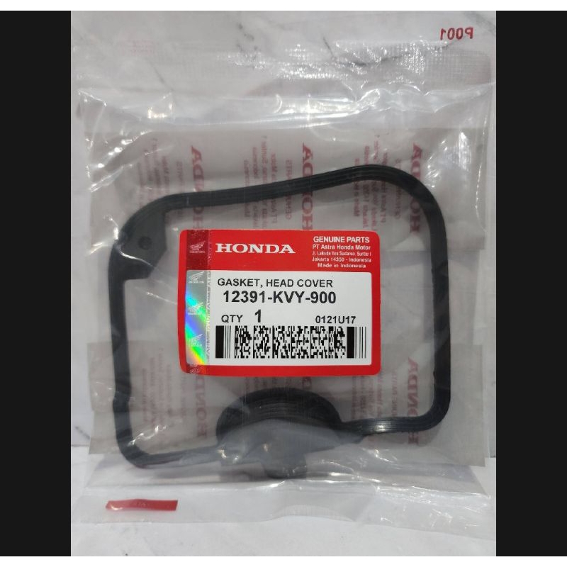 Jual Karet Head Gasket Head Cover Packing Tutup Klep Beat Karbu Scoopy Spacy KVY | Shopee Indonesia
