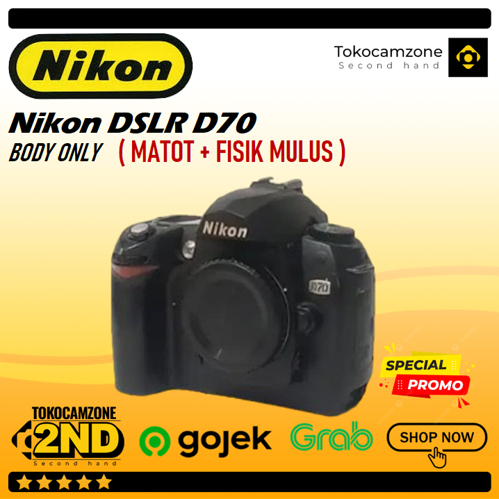 Jual Nikon D70 Digital Camera (Body Only) | Shopee Indonesia