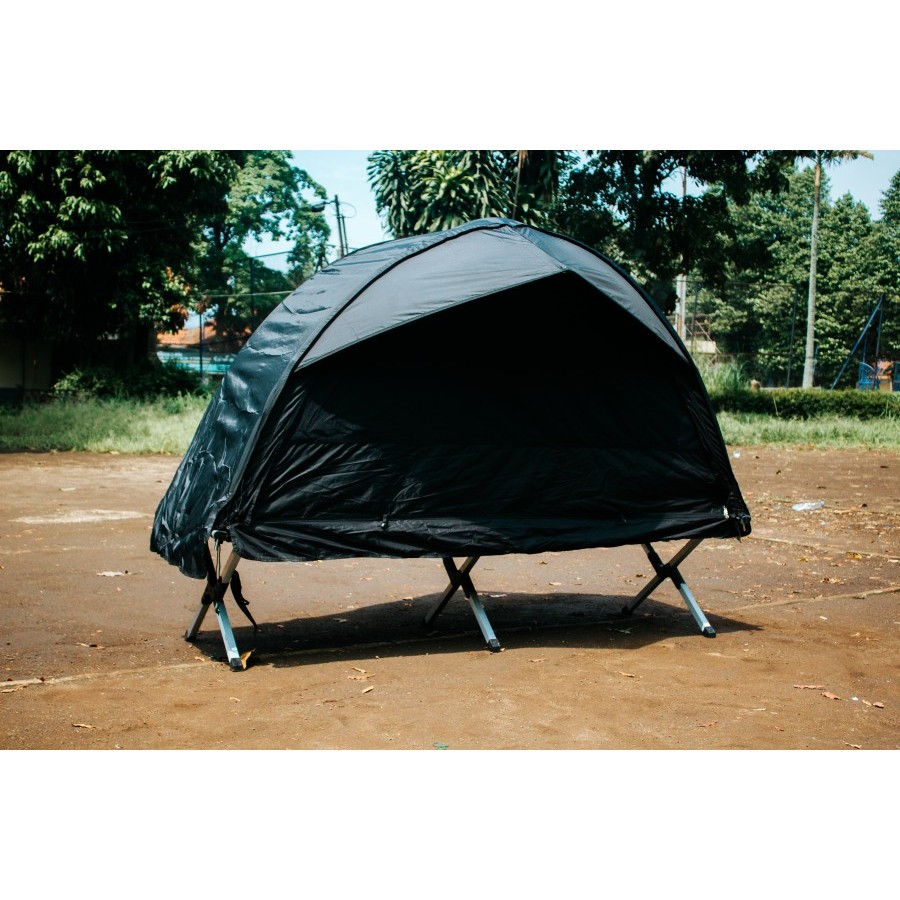 Jual Tenda Velbed Fullset Warna Polos ( Bisa Request Warna ) | Shopee ...
