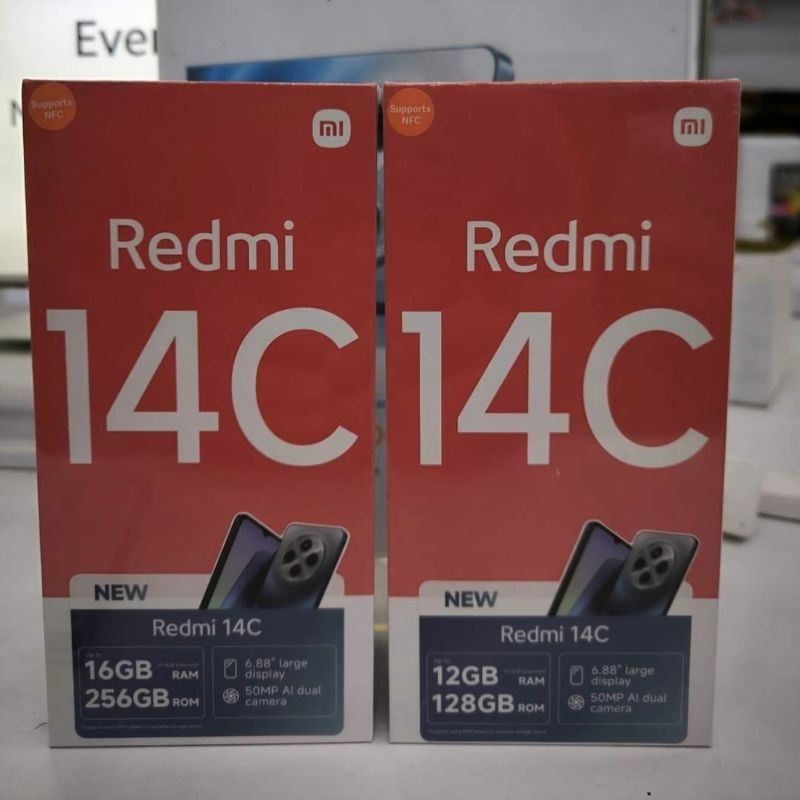 Jual XIAOMI REDMI 14C 6 128 8/256GB Garansi Resmi | Shopee Indonesia