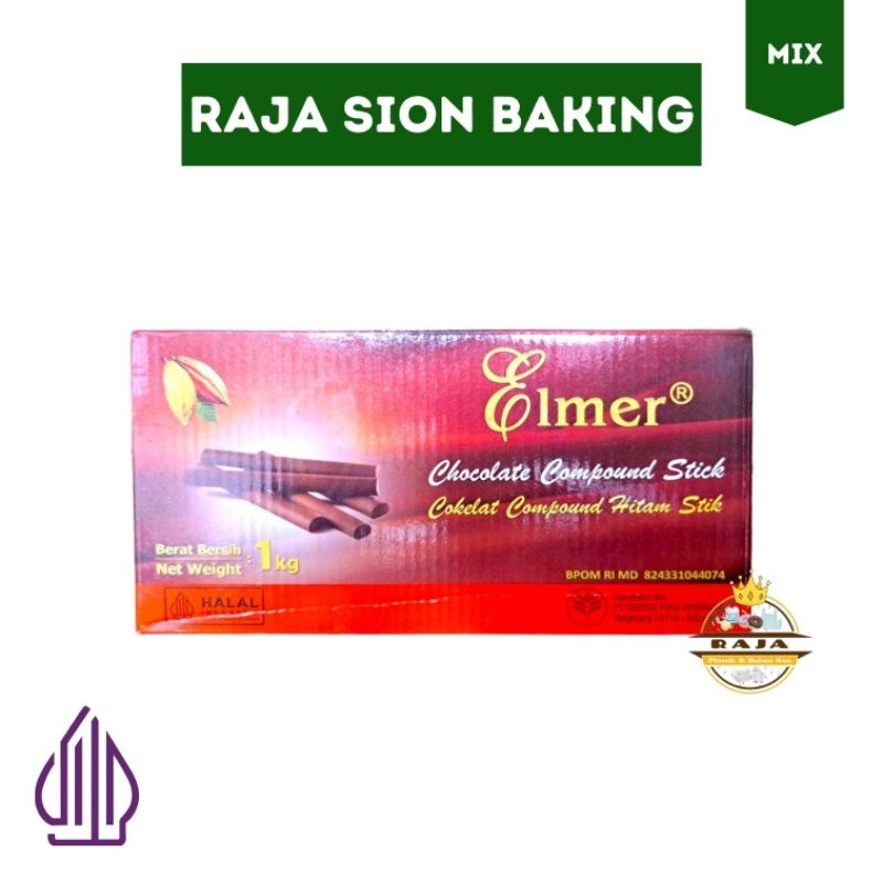 Jual Elmer Chocolate Stick Compound Repack 100gr | Shopee Indonesia