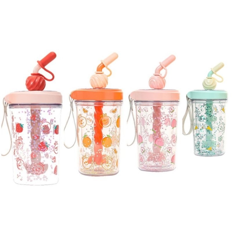 Jual Mixue snow king botol minum tumbler 330ml FOOD STIRRING 100% ...