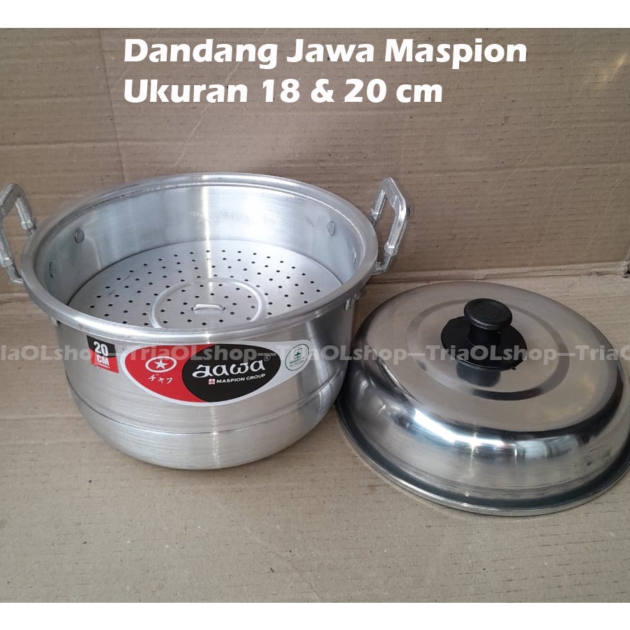 Jual Dandang Panci Kukusan Jawa No 1 2 Kukus Masak Air Mie Nasi indomie ...