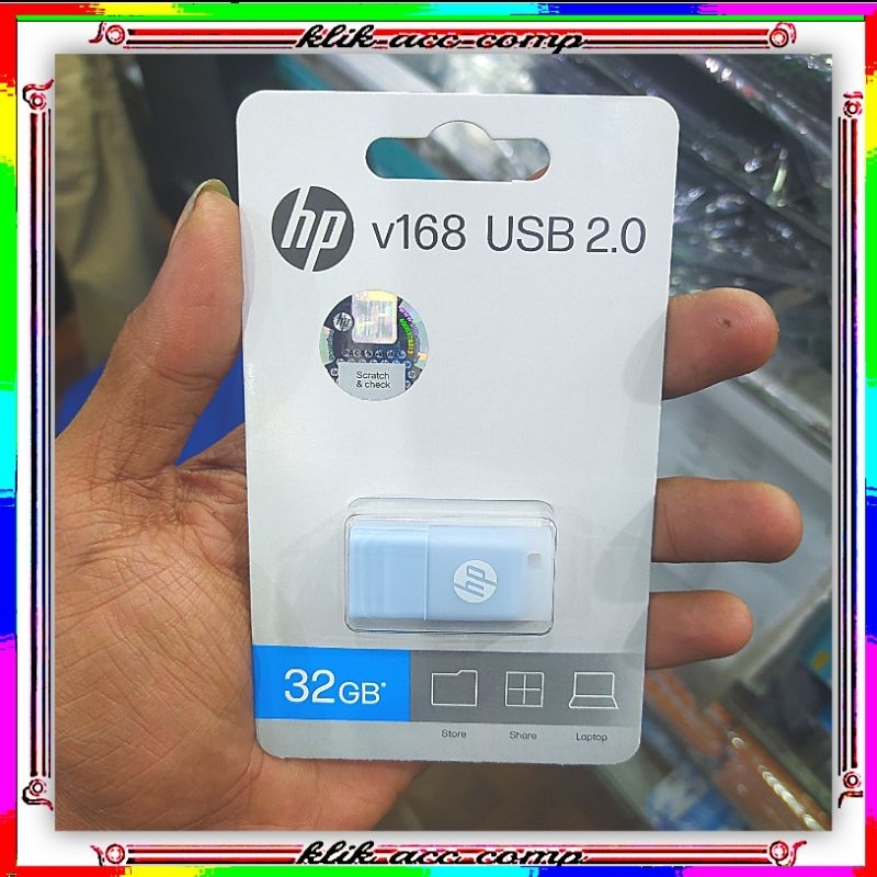 Jual flashdisk hp 32gb Original HP Model Karet | Shopee Indonesia