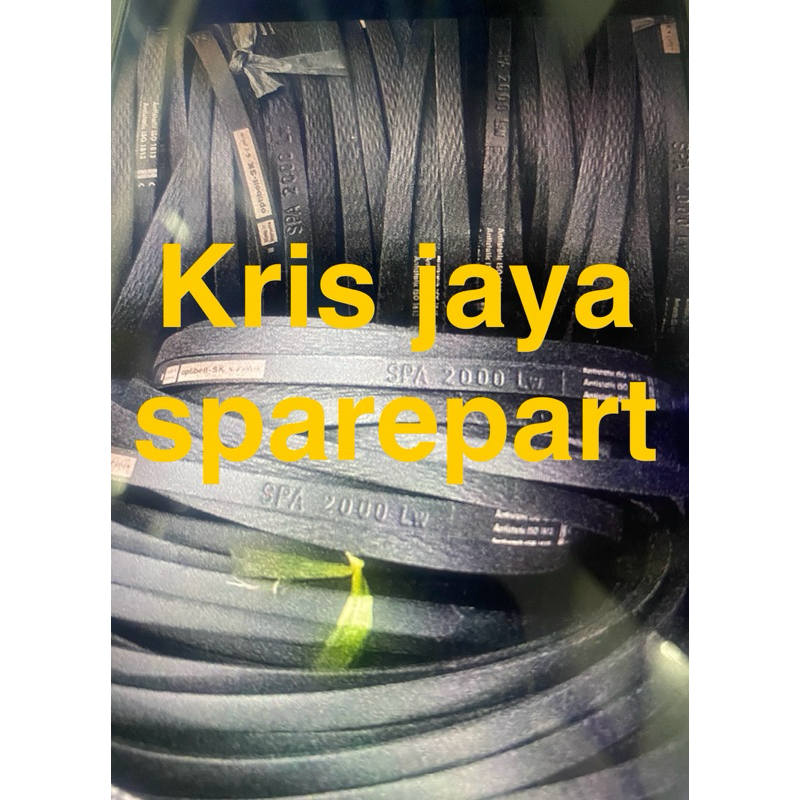 Jual Van belt Tali kipas seri SPA 2000 LW Merk Bando , MBI , Optibelt ...