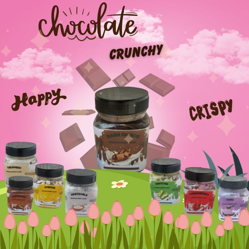 Jual Promo - Choco jar lumer crispy crunchy /choco jar crunchy in jar ...