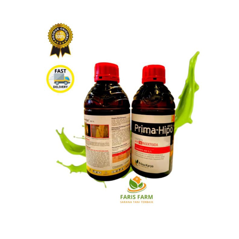 Jual Prima Hippo 400 SL 1lt Mengendalikan penggerak batang, thrips ...