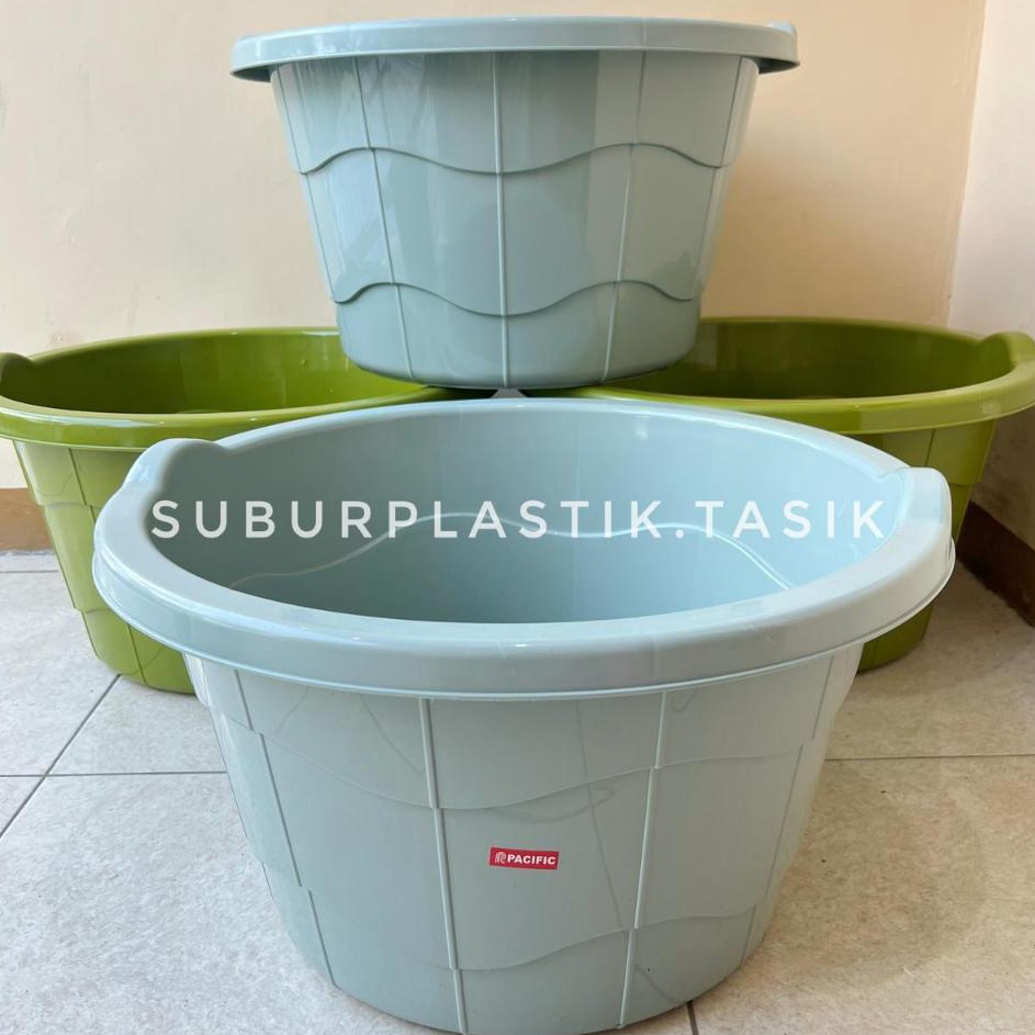 Jual Bak Air Jumbo 45 Liter Jolang Baskom Mandi Plastik Tebal Pacific ...