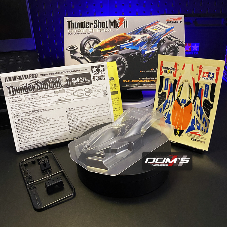 Jual Body Tamiya 95463 THUNDER SHOT Mk II CLEAR - Manual Book, Box Ori ...