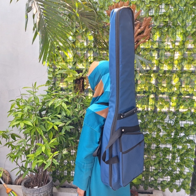 Jual Tas gitar bass bahan super tebal anti air gitar listrik anti air ...