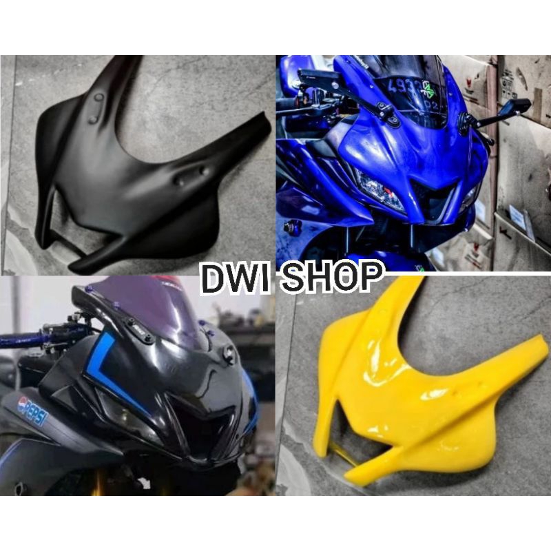 Jual Cover headlamp Yamaha R15 V3 vva custom model R6 | Shopee Indonesia