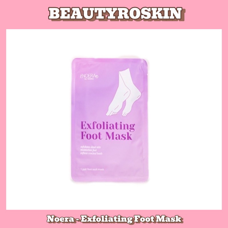 Jual beautyroskin ~ Noera Exfoliating Foot Mask | Shopee Indonesia