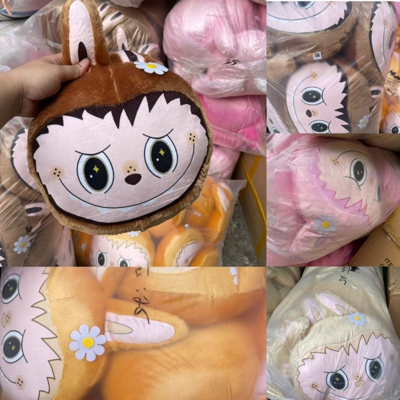 Jual Bantal LABUBU kekinian/bantal anak-anak/kepala labubu | Shopee ...