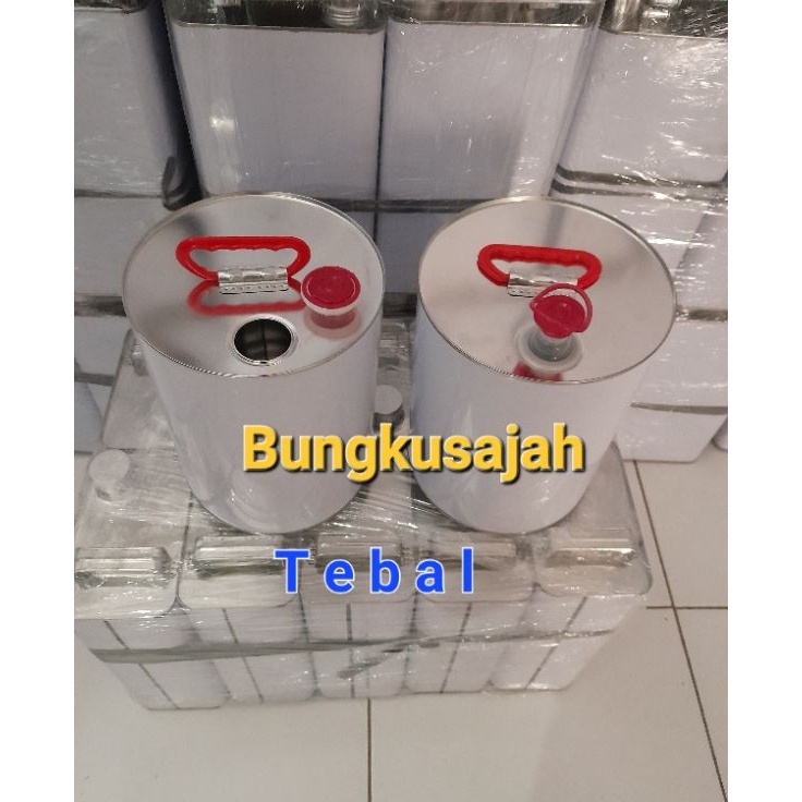 Jual Harga Terbaik Kaleng 5 liter untuk Thiner bbm atau liquid BARU | Shopee Indonesia