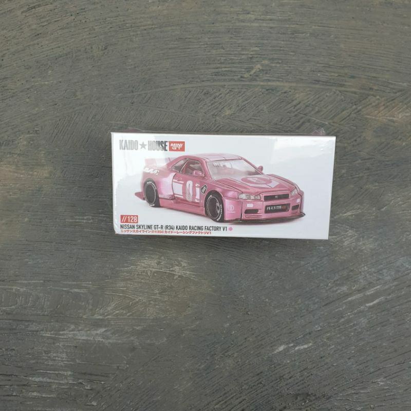 Jual Mini GT x Kaido House KHMG128 Nissan Skyline R34 Kaido Racing V1 ...