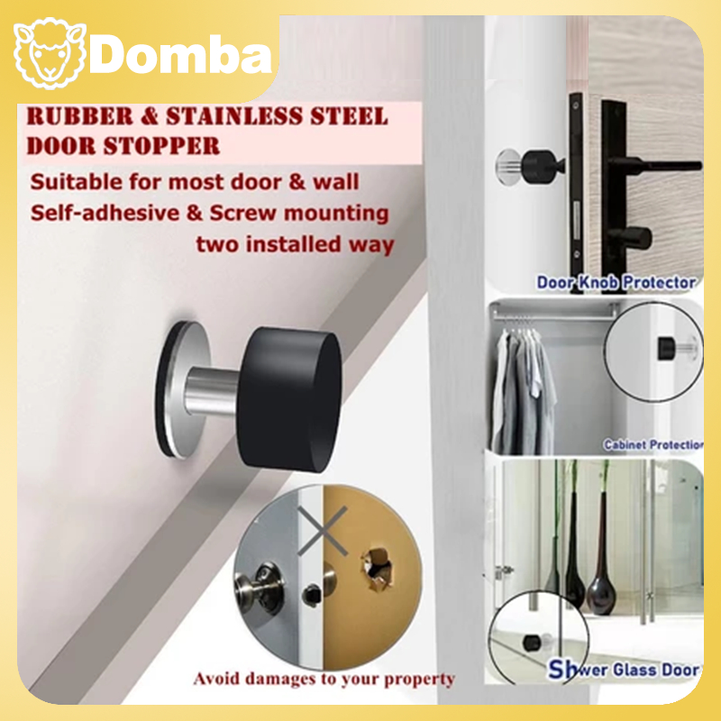 Jual Stainless Steel Karet Stopper/Stop Stopper Ganjal Tahan Pintu ...