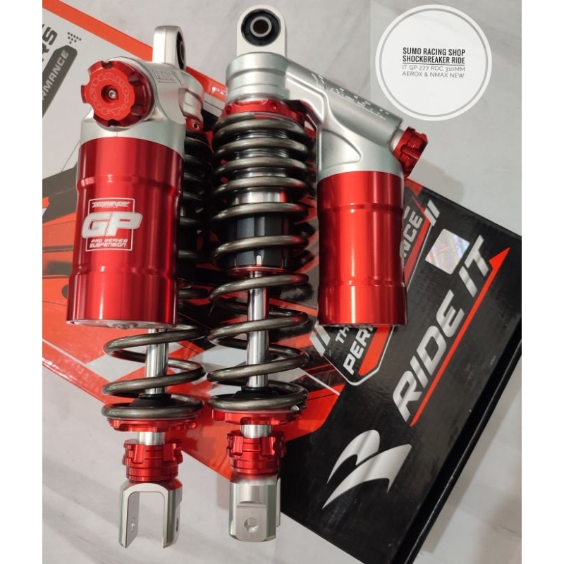 Jual SHOCKBREKER SHOCK RIDE IT GP AEROX 155 NMAX NEW UK 310MM TYPE GP ...