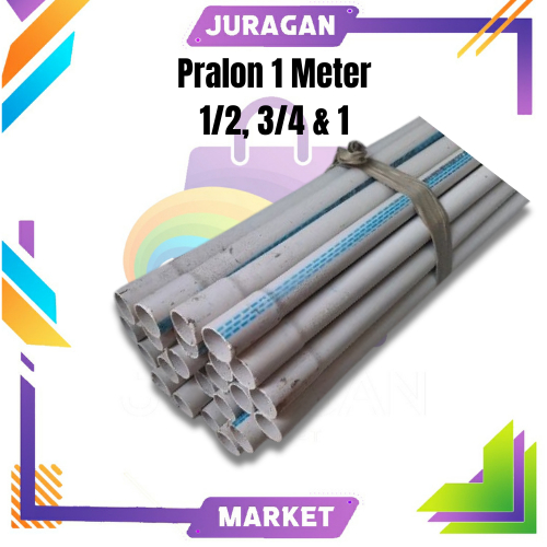Jual Pipa Air Pvc 1" inch NEOWIN AW 1 meter pralon paralon | Shopee ...