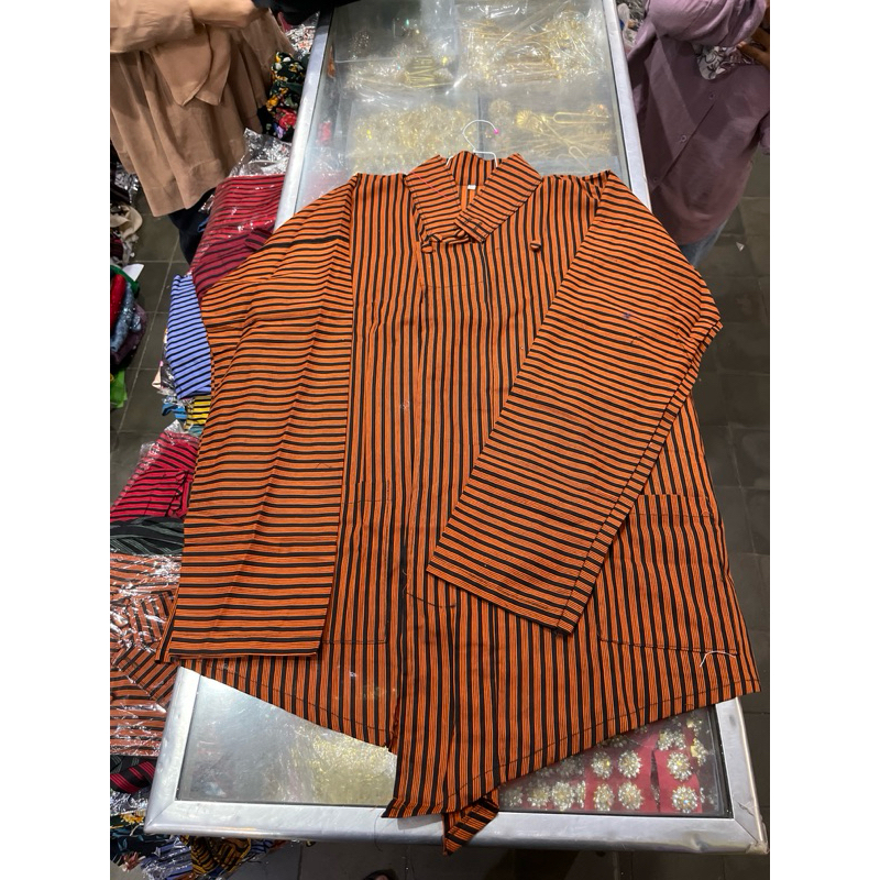 Jual surjan lurik alusan | surjan lurik katun dingin | surjan alusan ...