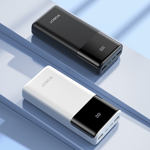 Jual ROBOT RT22S SMART POWERBANK 20.000MAH FAST CHARGING 15W 3PORT ...