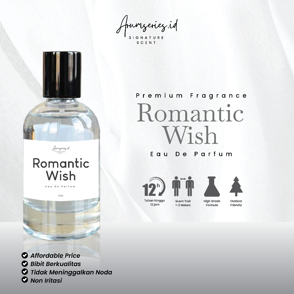 Jual ROMANTIC WISH by ARUM SERIES - Parfum Pria & Wanita Tahan Lama ...