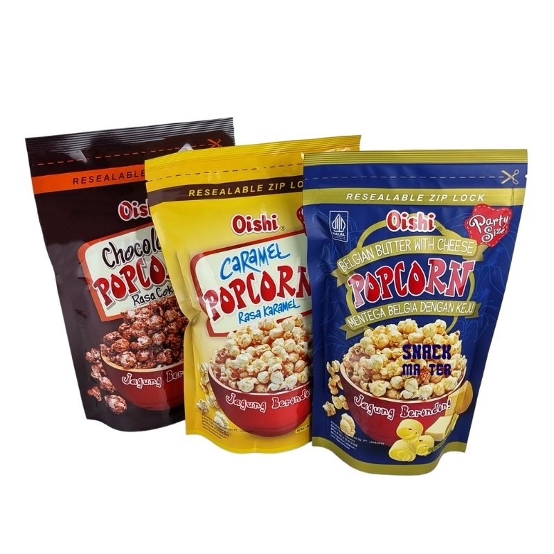 Jual Snack Popcorn Oishi Varian Rasa 100 gram | Shopee Indonesia