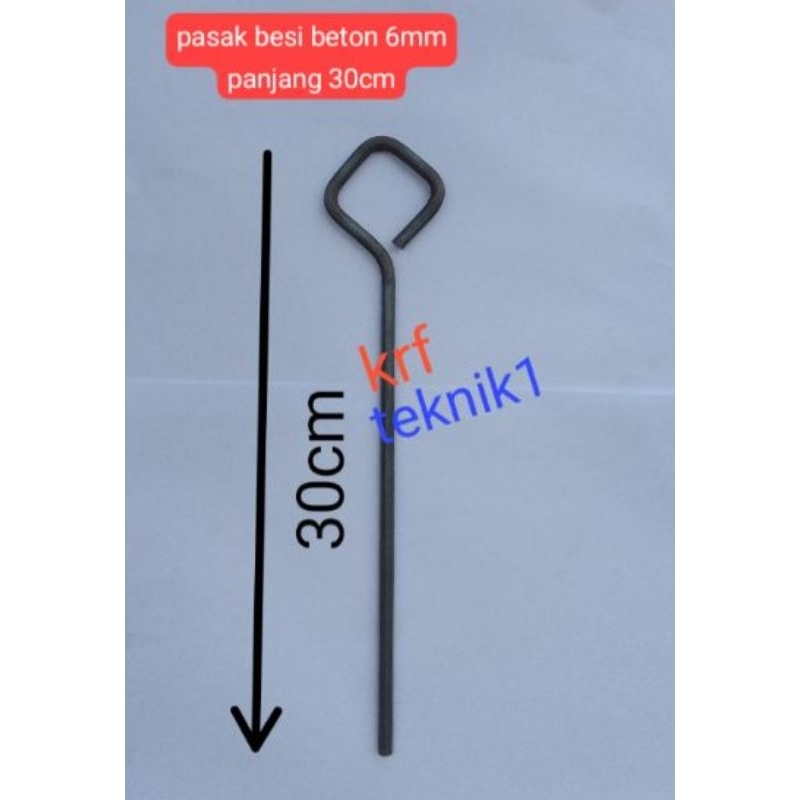 Jual pasak / patok tenda besi pasak tenda camping besi panjang 30cm ...