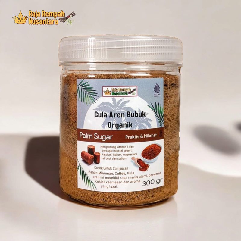 Jual RajaRempah | Gula Aren Bubuk Organik Gula Semut Natural Palm Sugar ...