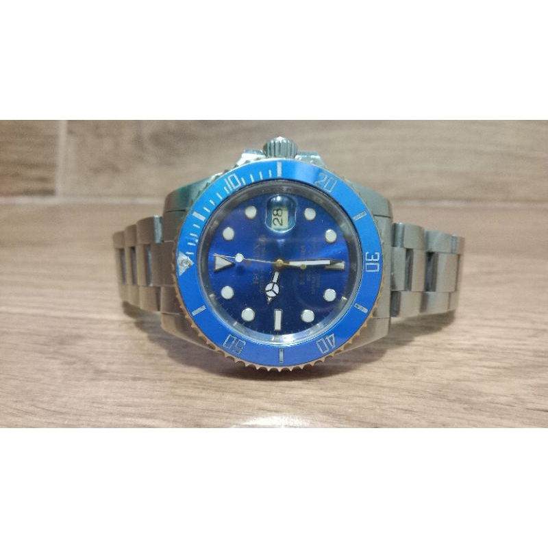 Jual rolex blue Mariner otomatis | Shopee Indonesia