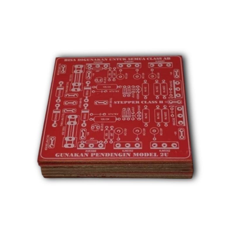 Jual pcb power amplifier stepper class h | steper class h | driver ...