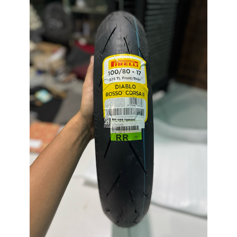 Jual Pirelli diablo rosso Corsa 2 ukuran 100/80-17 & 90/80-17 Terbaru Termurah 2025 | Shopee ...