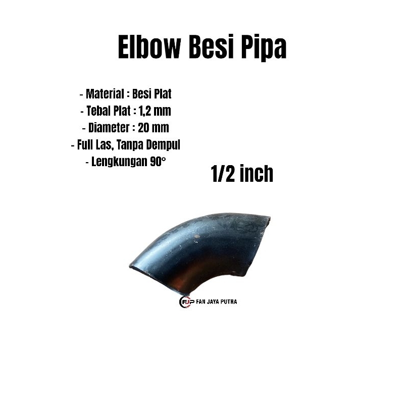 Jual Elbow Besi Pipa 1/2 inch | Knei Belokan Pipa Besi | Shopee Indonesia