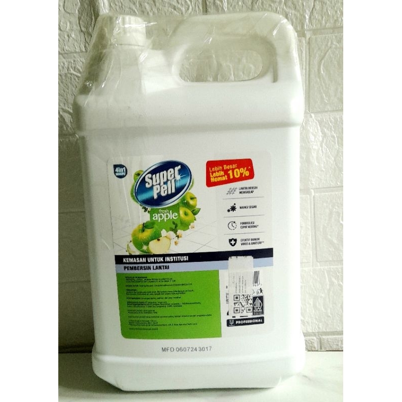 Jual Superpell Pembersih Lantai Apel 4L | Shopee Indonesia