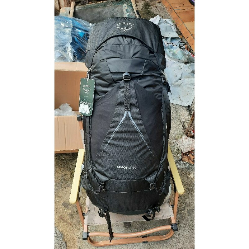 Jual OSPREY ATMOS AG LT 50 BLACK BACKPACKING TAS GUNUNG HIKING TREKKING TRAVELING ORIGINAL ...