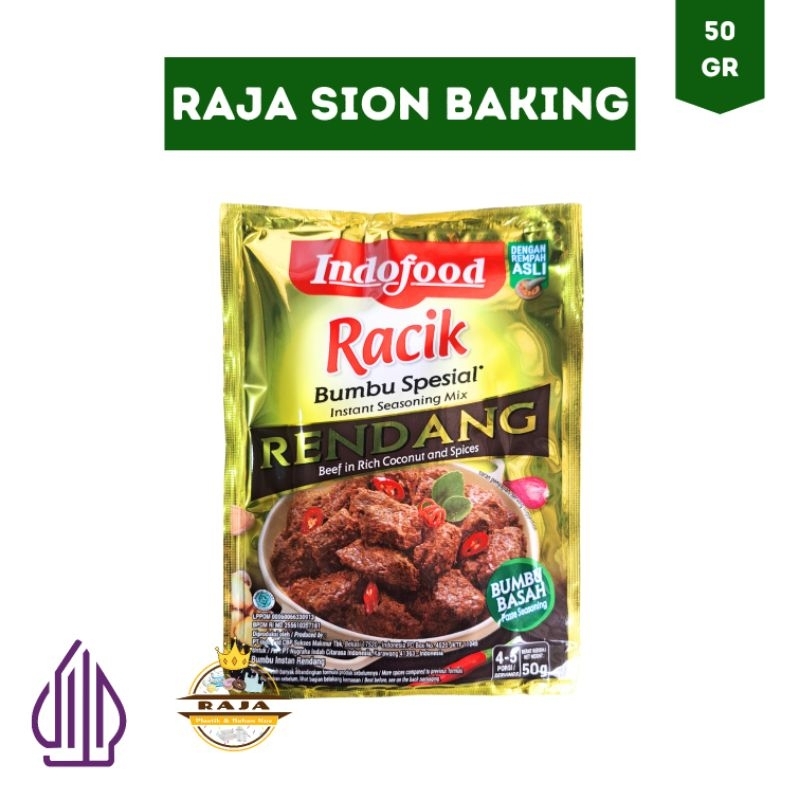 Jual Indofood Bumbu Racik Special RENDANG 50gr | Shopee Indonesia