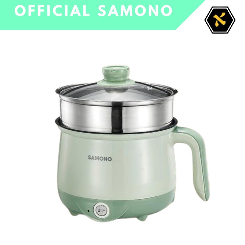 Jual SAMONO Panci Listrik 1,5 Liter Serbaguna Low Watt Multi cooker ...