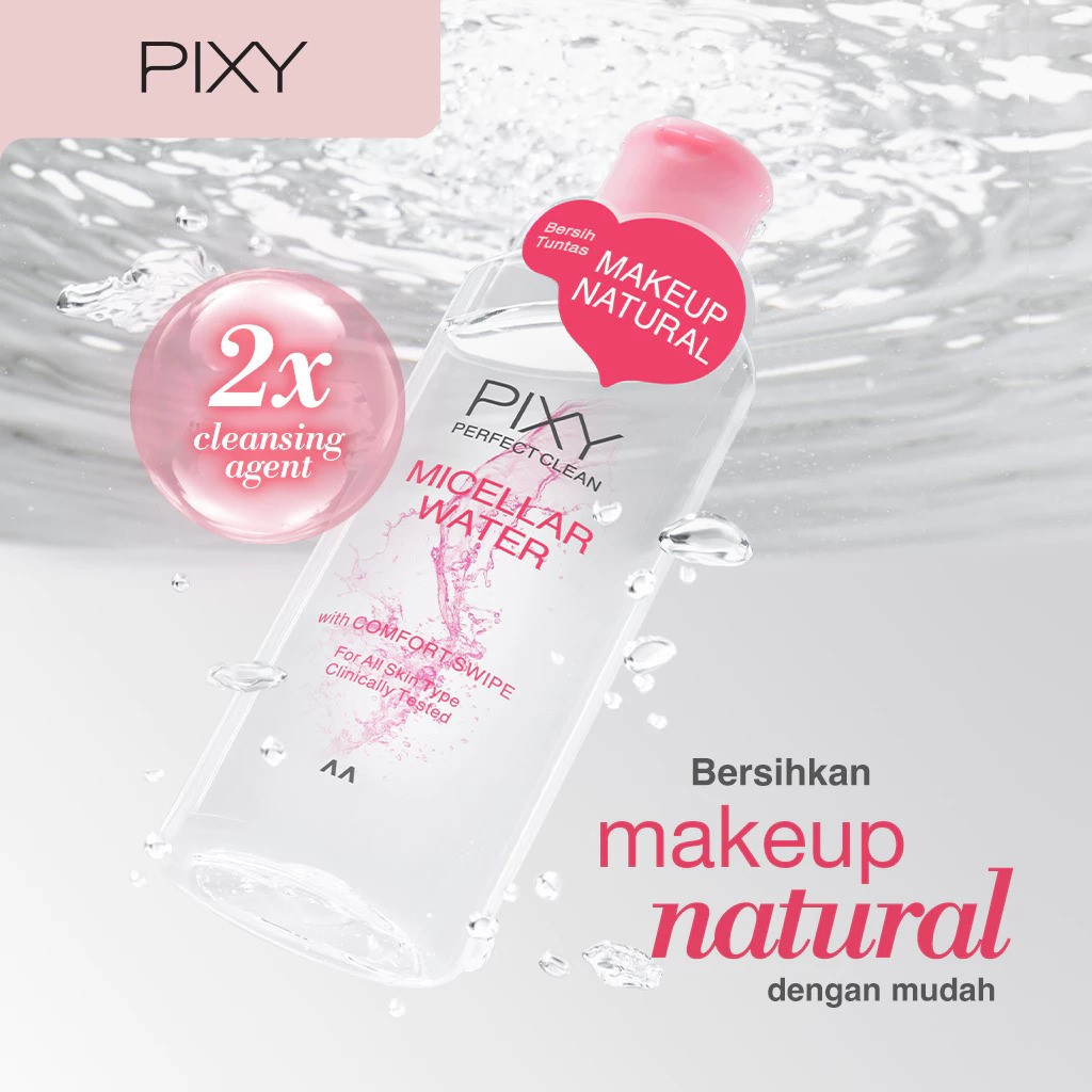 Jual LIVI - Pixy Perfect Clean Micellar Water 100ml(PINK) | Shopee ...